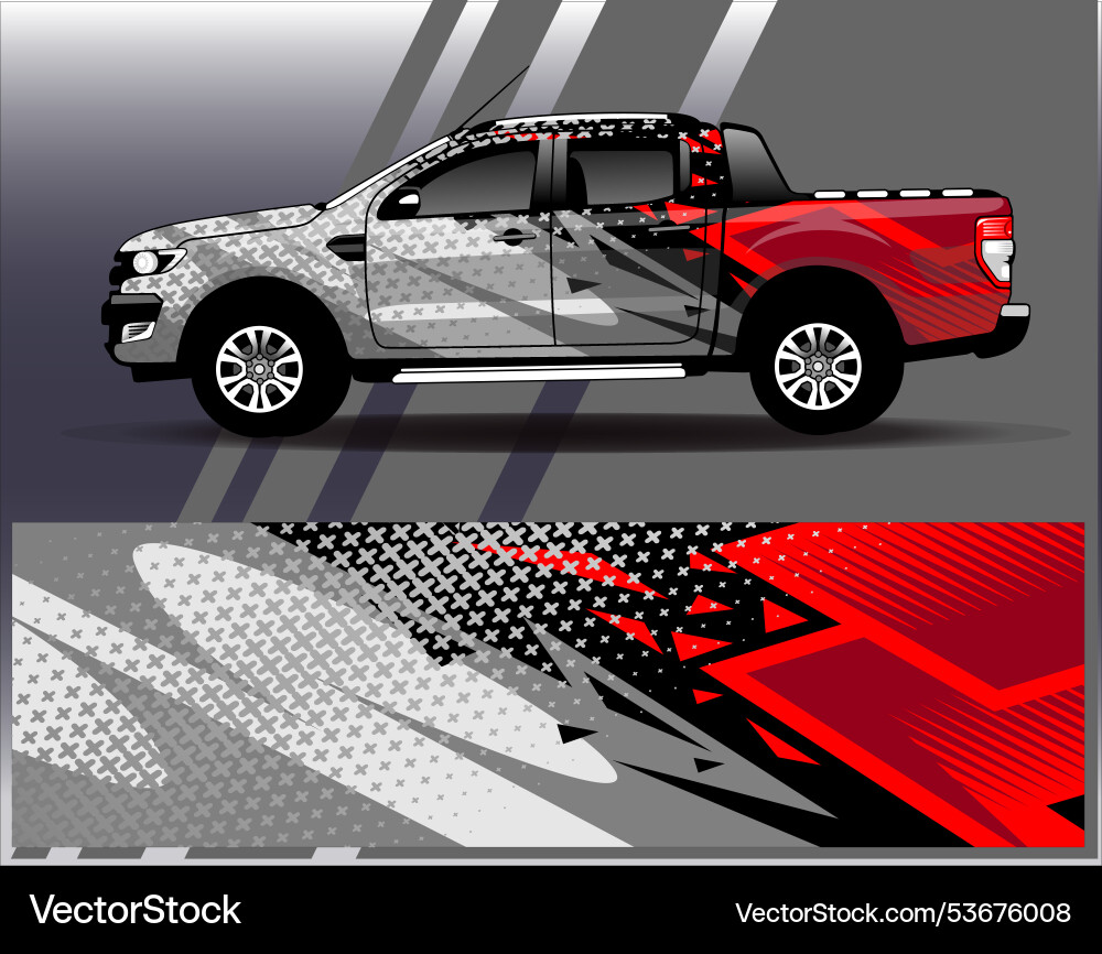 Graphic abstract stripe racing background designs Vector Image