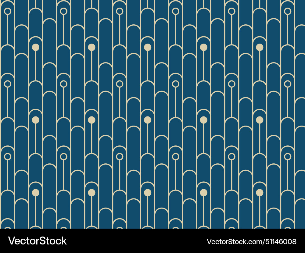 Seamless pattern geometric groovy Royalty Free Vector Image