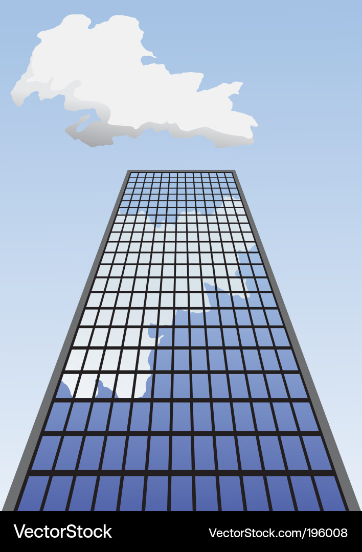 Skyscraper Royalty Free Vector Image - VectorStock
