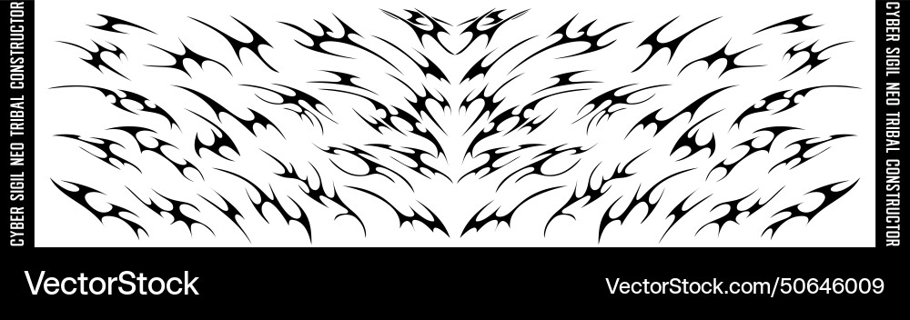 Cyber Sigilism Vector Images (over 540)