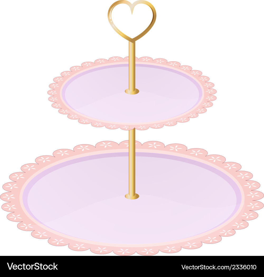 An empty cupcake tray Royalty Free Vector Image