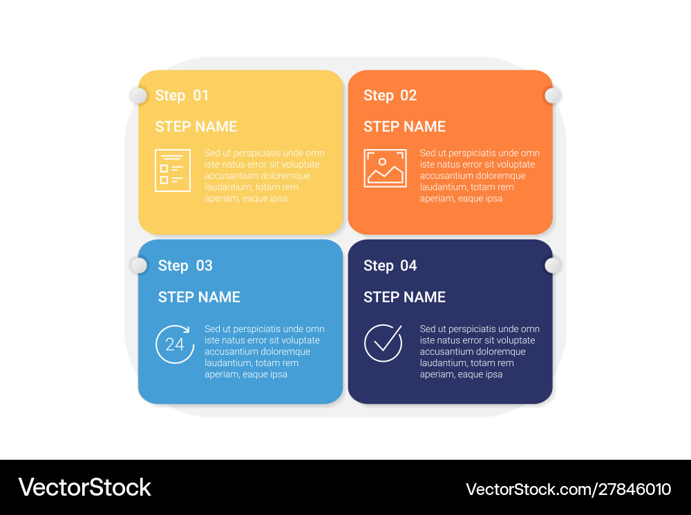 Business Process Flowchart Royalty Free Vector Image
