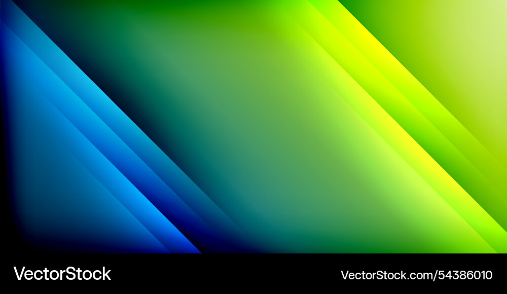 Dynamic shadow lines geometric shapes Royalty Free Vector