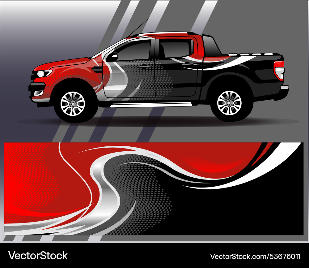 Graphic abstract stripe racing background designs Vector Image