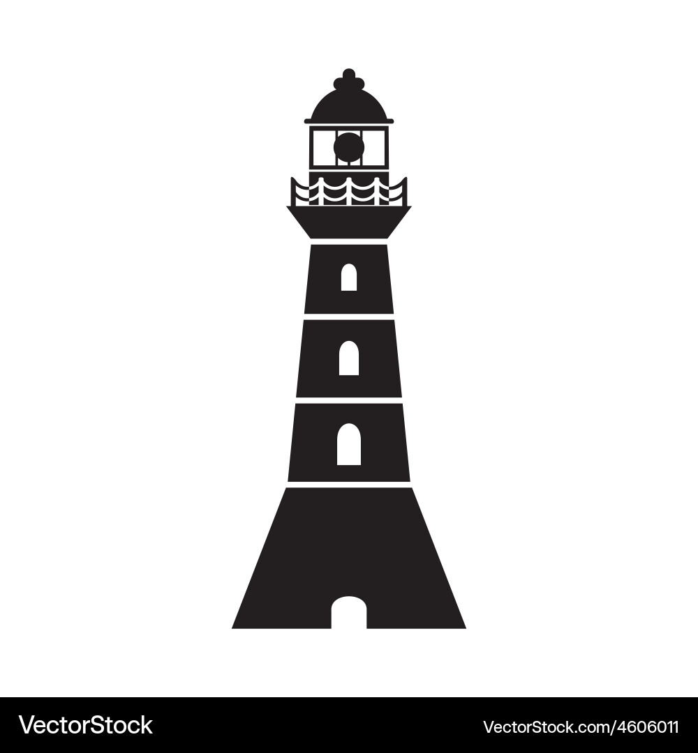 Lighthouse Royalty Free Vector Image - VectorStock