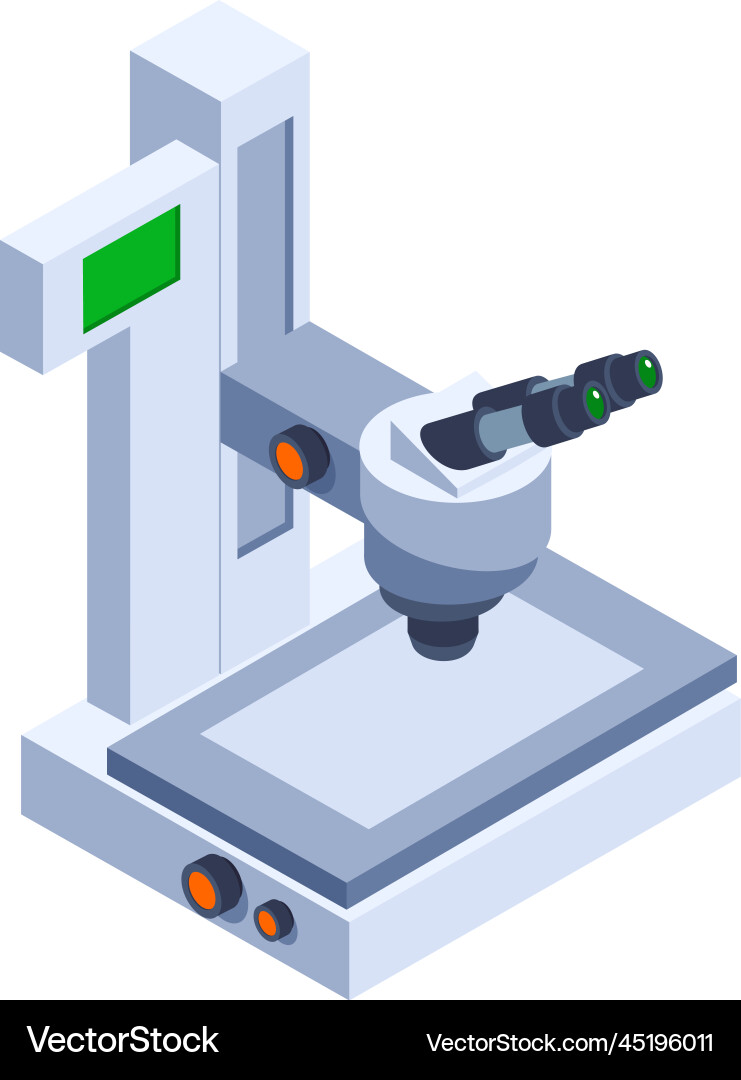 Semiconductor production unit composition Vector Image