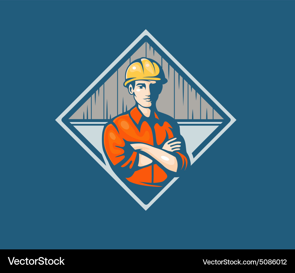 Builder Royalty Free Vector Image - VectorStock