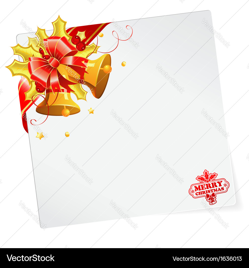 Christmas frame Royalty Free Vector Image - VectorStock