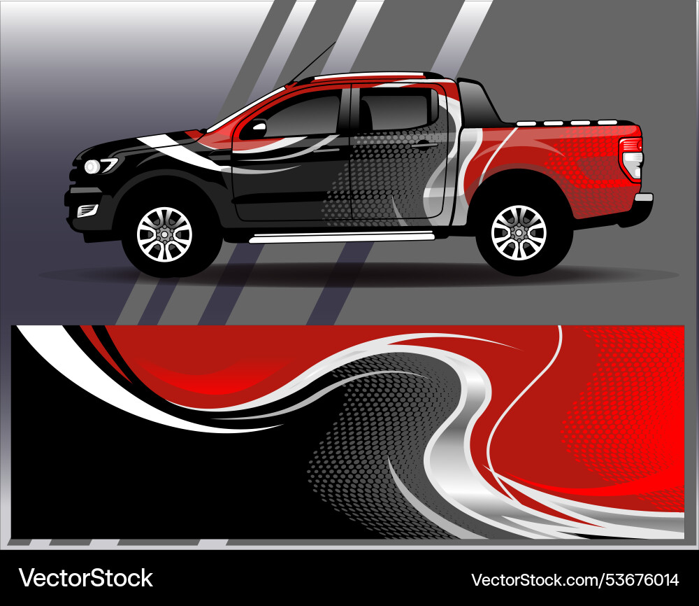 Graphic abstract stripe racing background designs Vector Image