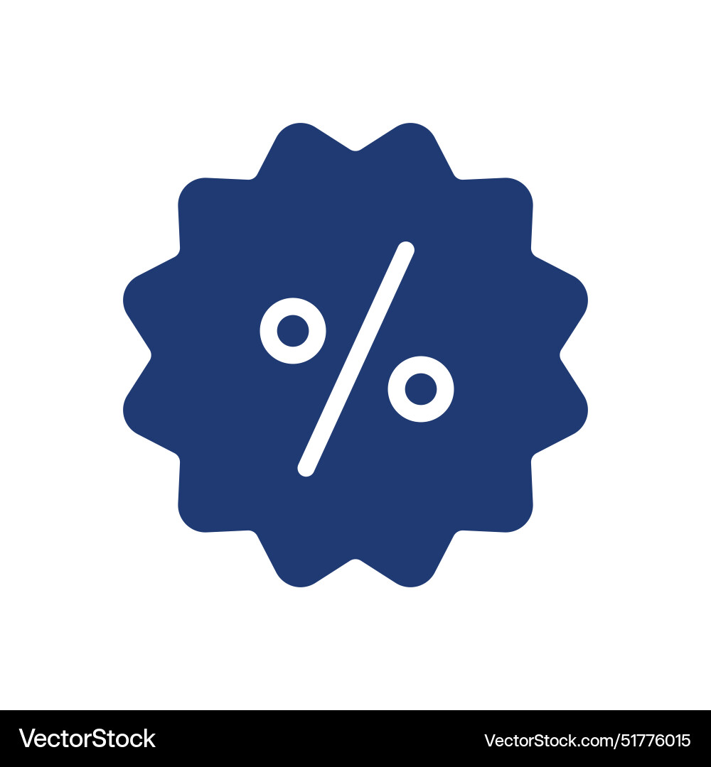Price discount icon Royalty Free Vector Image - VectorStock