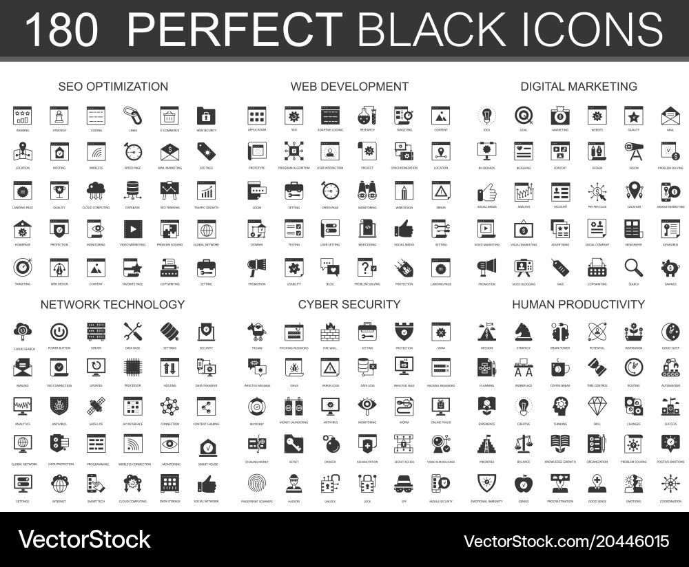 Seo optimization web development digital Vector Image