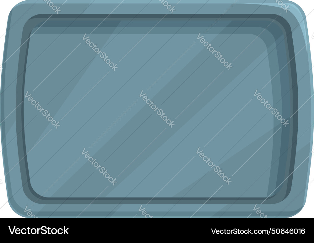 Restaurant tray icon cartoon catering Royalty Free Vector