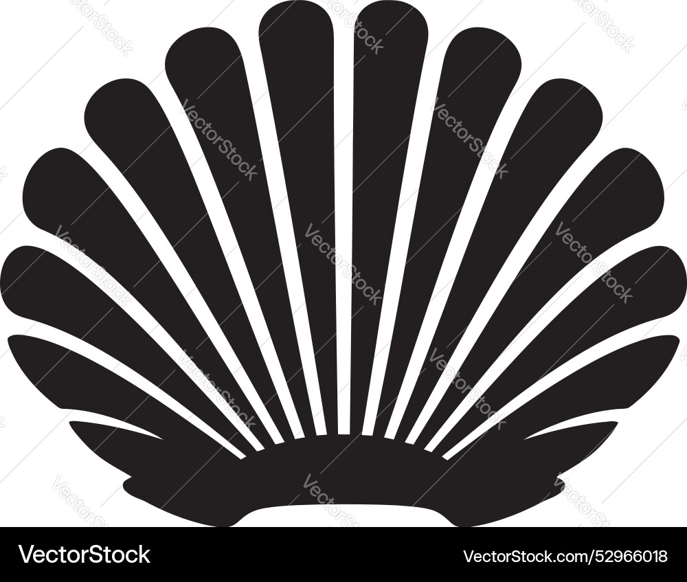 Coastal treasures shellfish logo icon seaside Vector Image