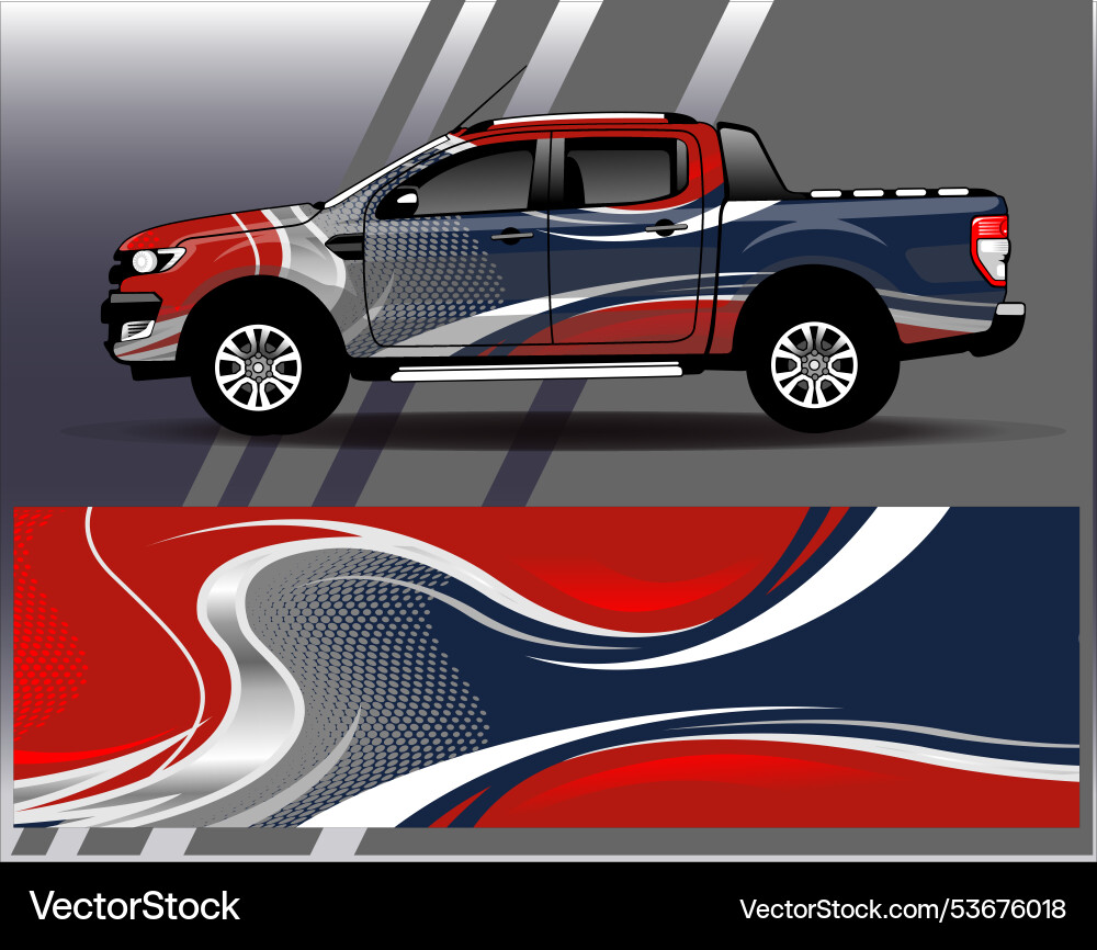 Graphic abstract stripe racing background designs Vector Image