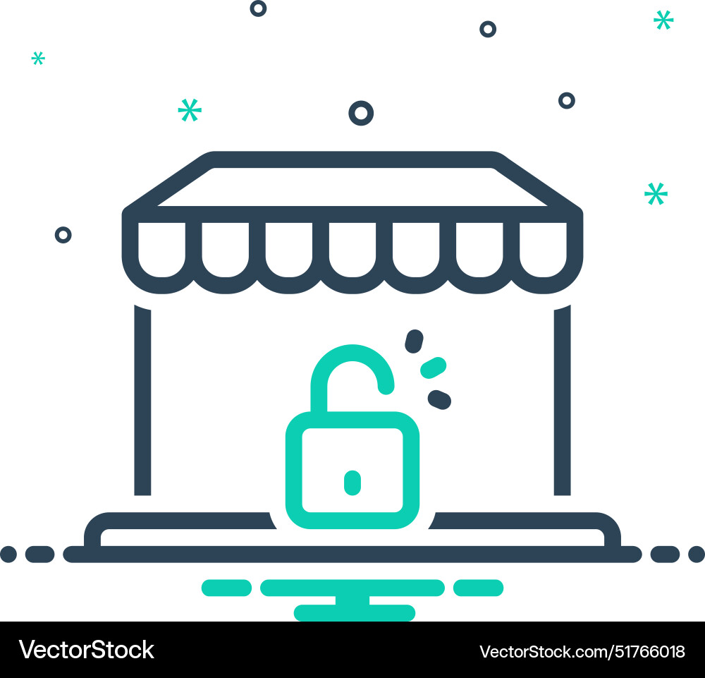 Open Royalty Free Vector Image - VectorStock