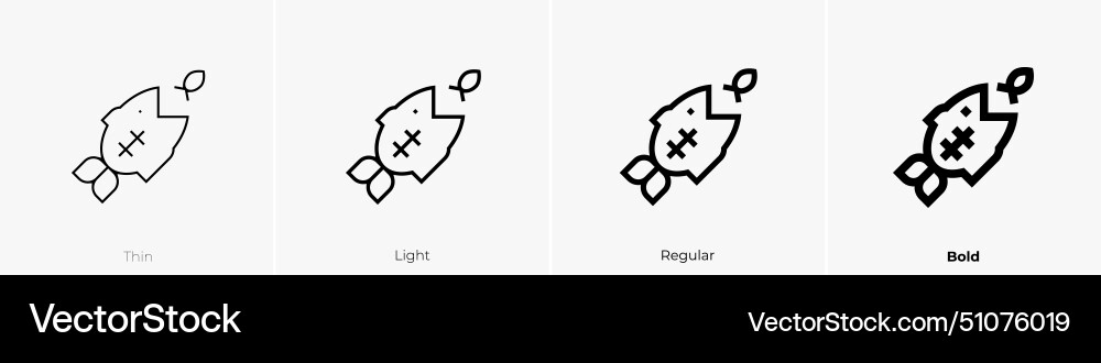 Capitalism icon thin light regular and bold style Vector Image