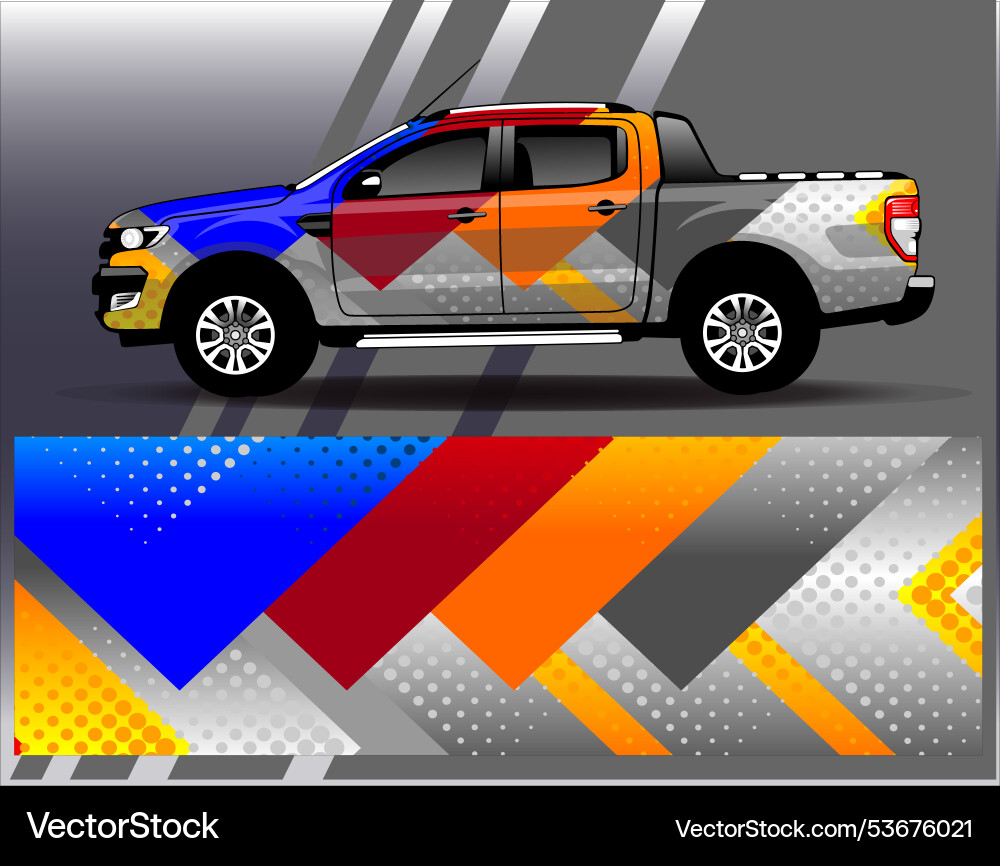 Graphic abstract stripe racing background designs Vector Image