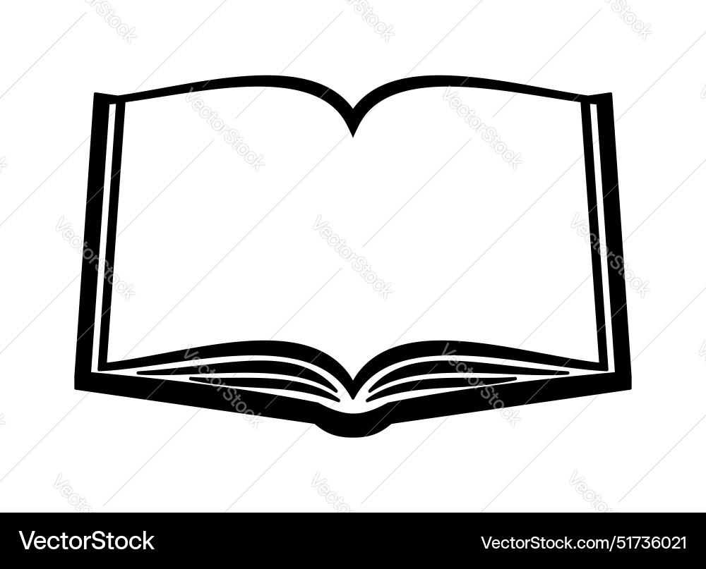 Open book icon Royalty Free Vector Image - VectorStock Open book icon Royalty Free Vector Image - VectorStock