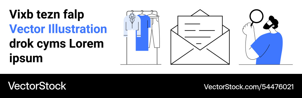 Professional communication and organization icons Vector Image