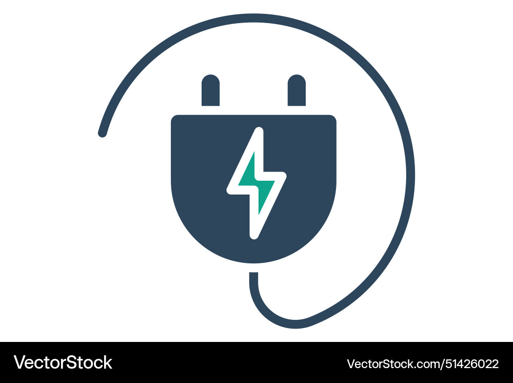 Plug icon Royalty Free Vector Image - VectorStock
