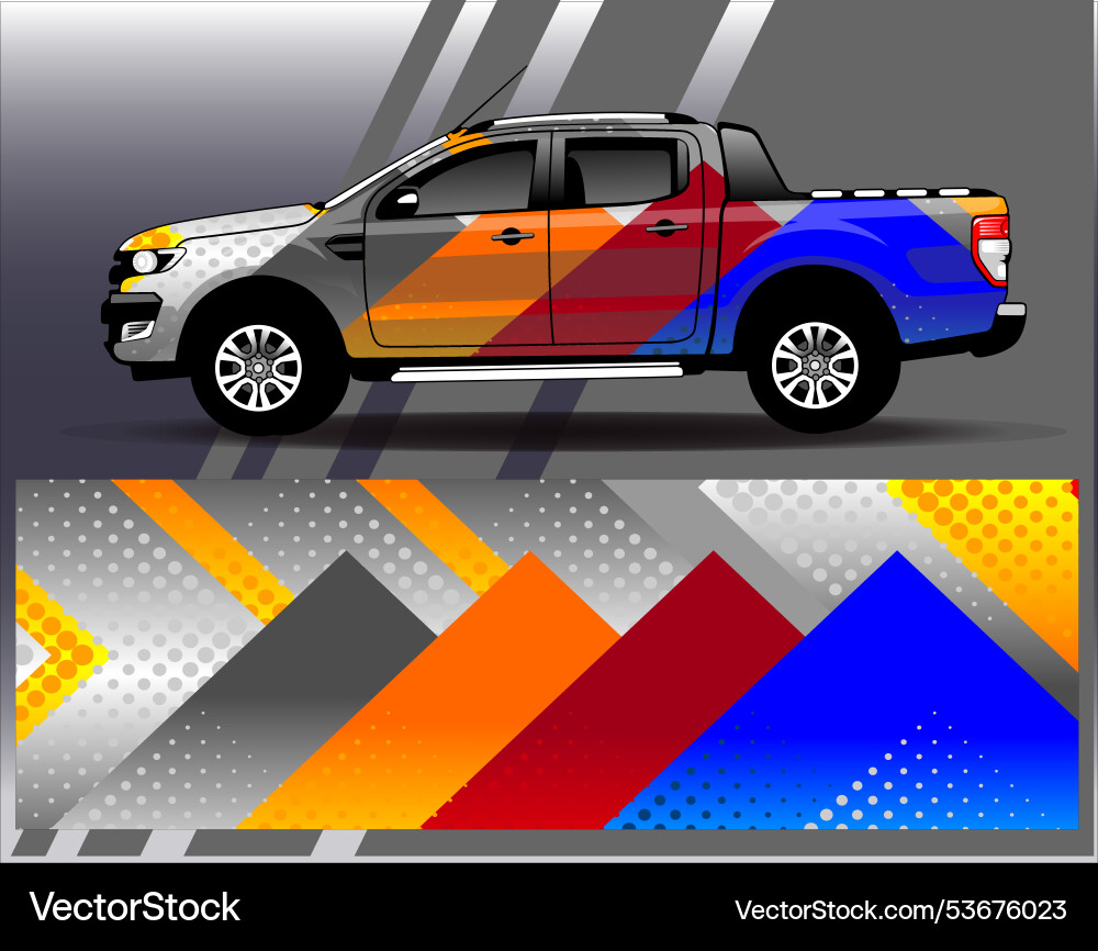 Graphic abstract stripe racing background designs Vector Image