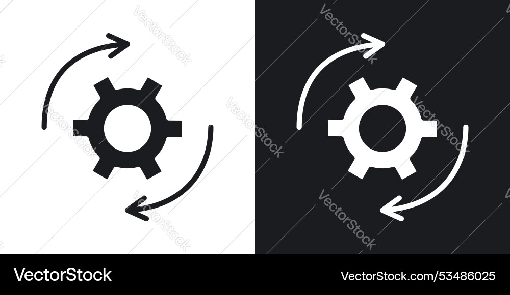 Continuous changesline in thin line black color Vector Image