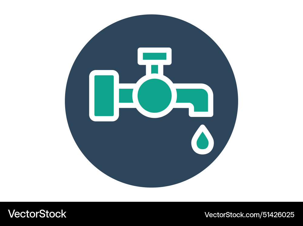 Water supply icon Royalty Free Vector Image - VectorStock