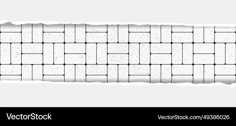 Paving stones sidewalk tiles pavement Royalty Free Vector