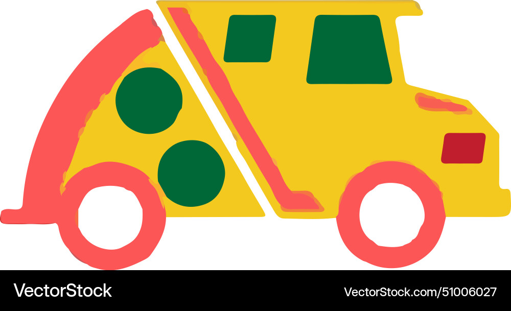 Pizza loading Royalty Free Vector Image - VectorStock