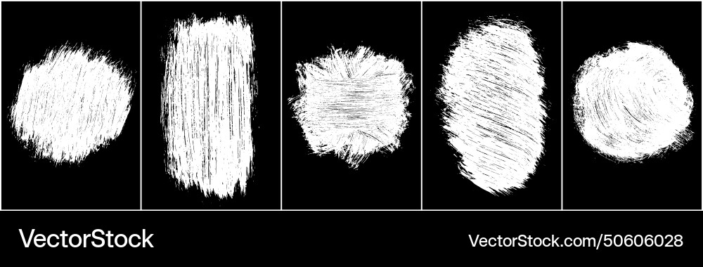 Chalk texture on black background Royalty Free Vector Image