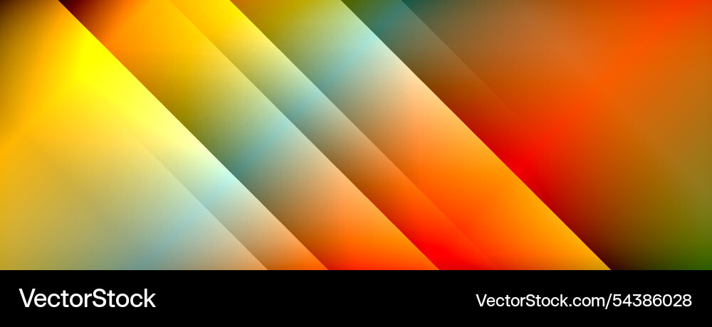 Colorful gradient with lines made of shadow and Vector Image
