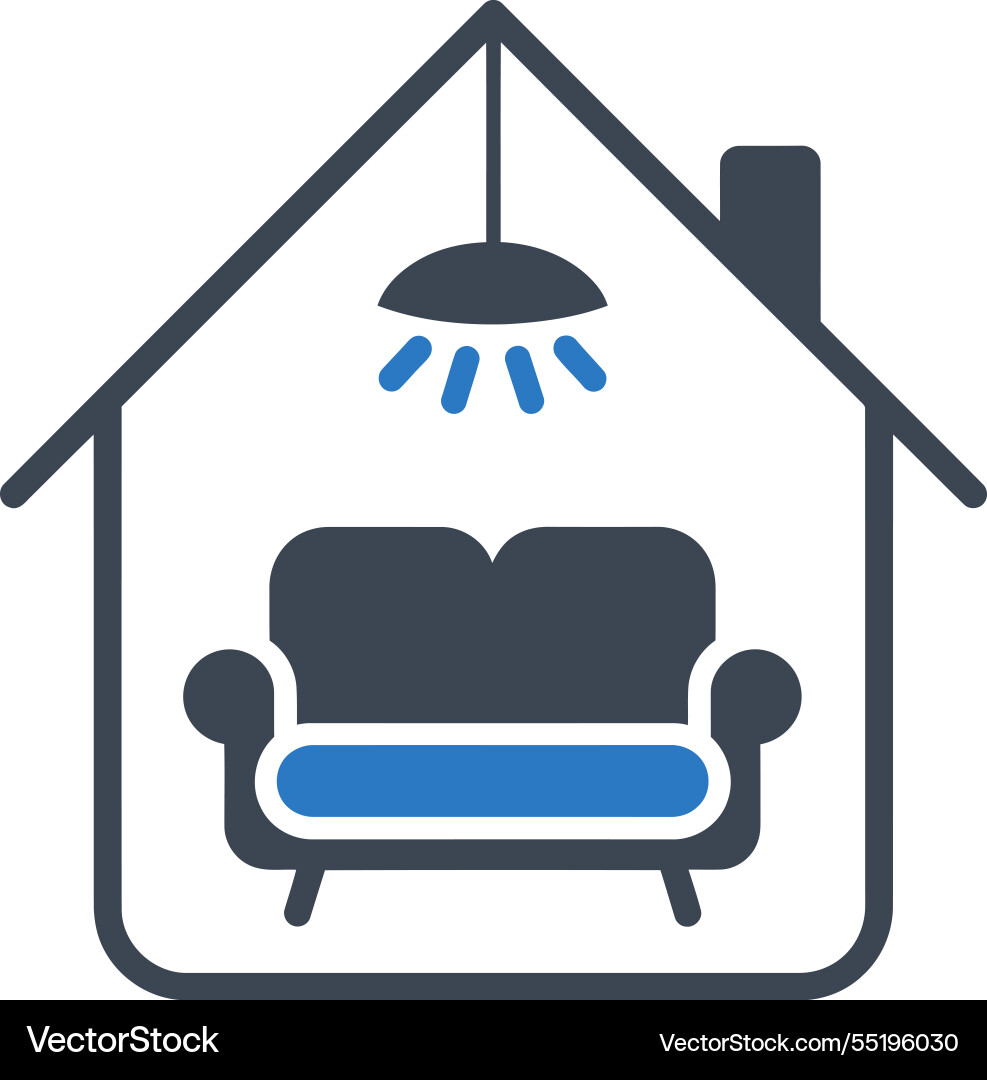Cozy home icon Royalty Free Vector Image - VectorStock