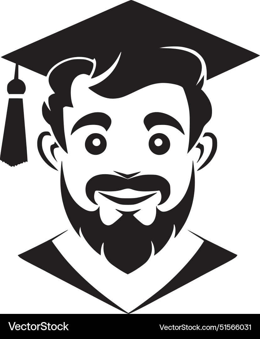 Grad - minimalist and simple silhouette Royalty Free Vector