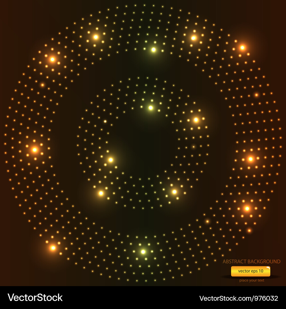 Abstract light circle background 2 Royalty Free Vector Image