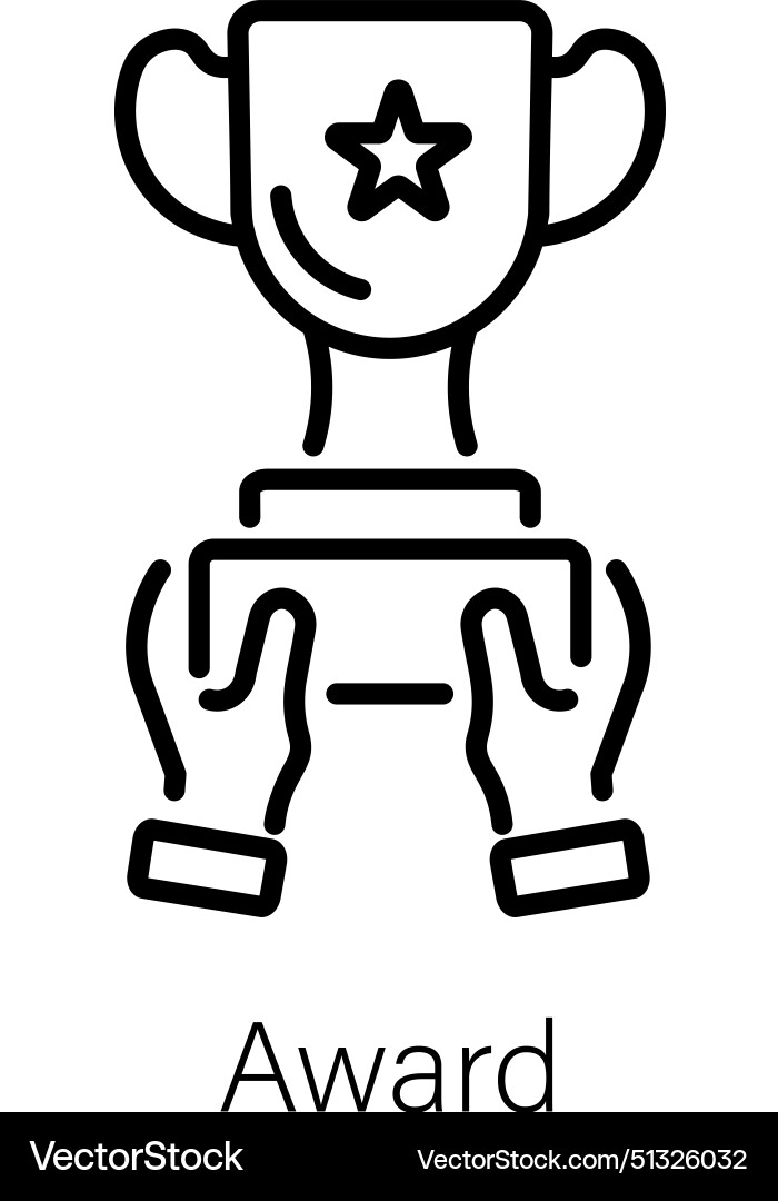 Award Royalty Free Vector Image - VectorStock