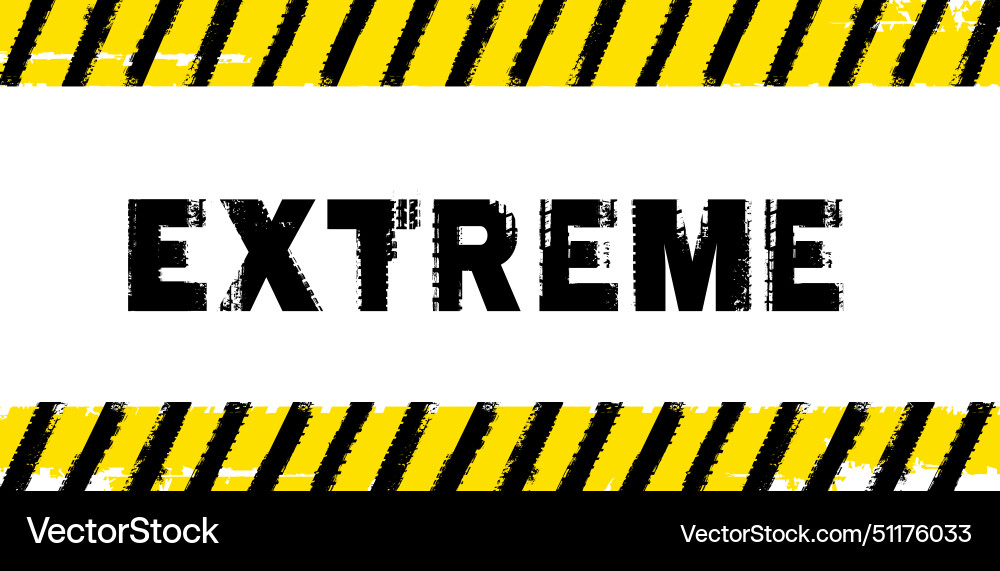 Off-road hand drawn grunge lettering extreme Vector Image