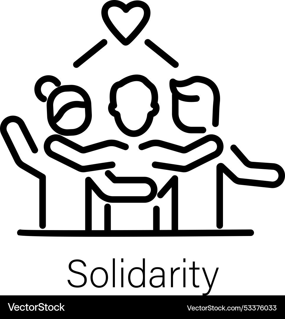 Solidarity Royalty Free Vector Image - VectorStock