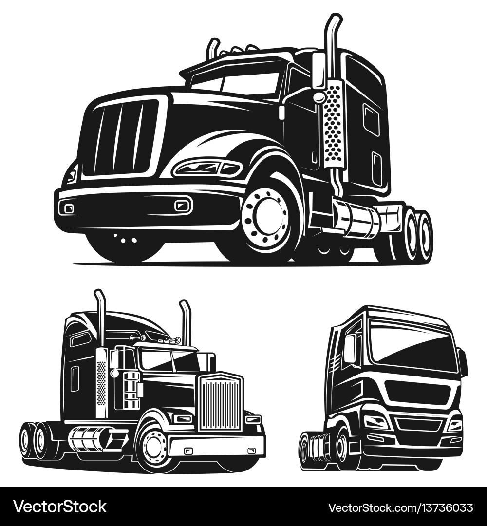 Diesel Truck Vector Images (over 12,000)
