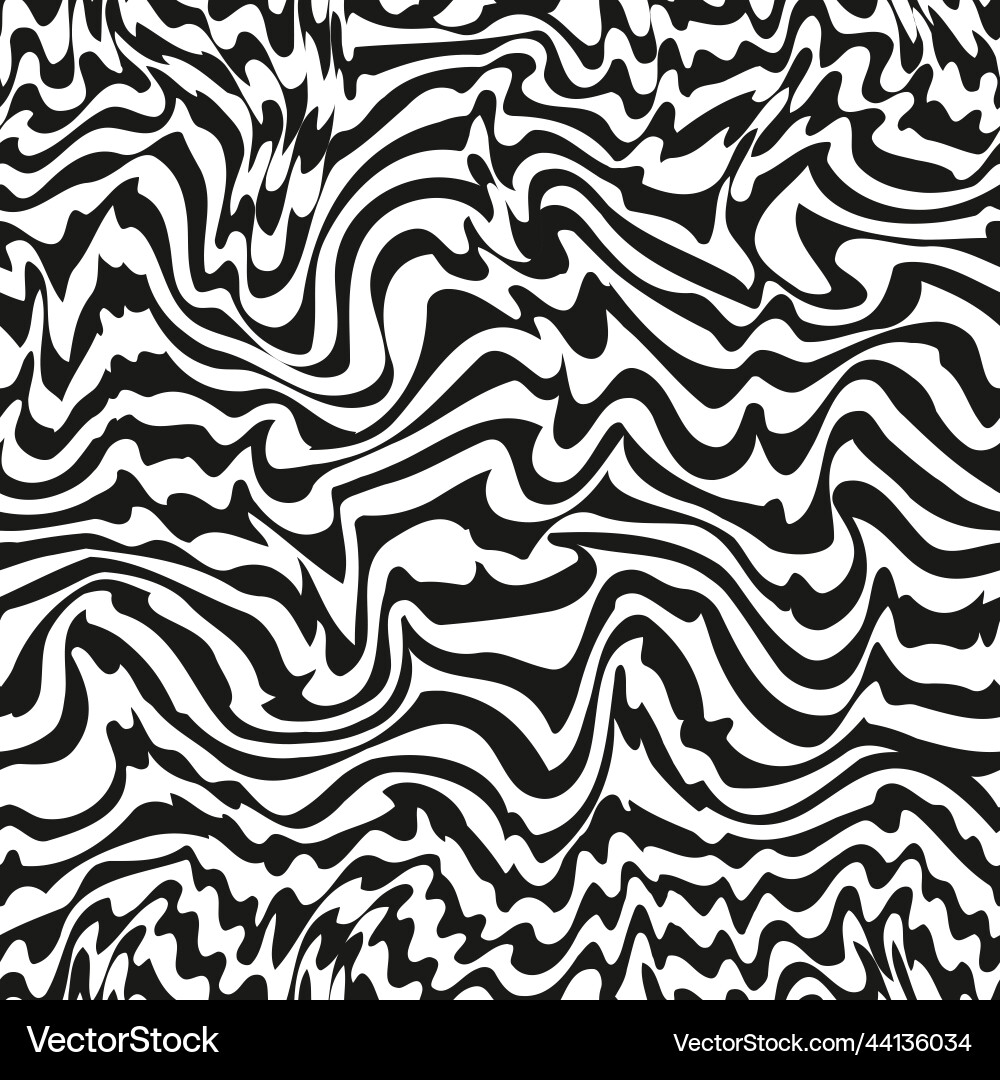 Black warp lines seamless texture Royalty Free Vector Image