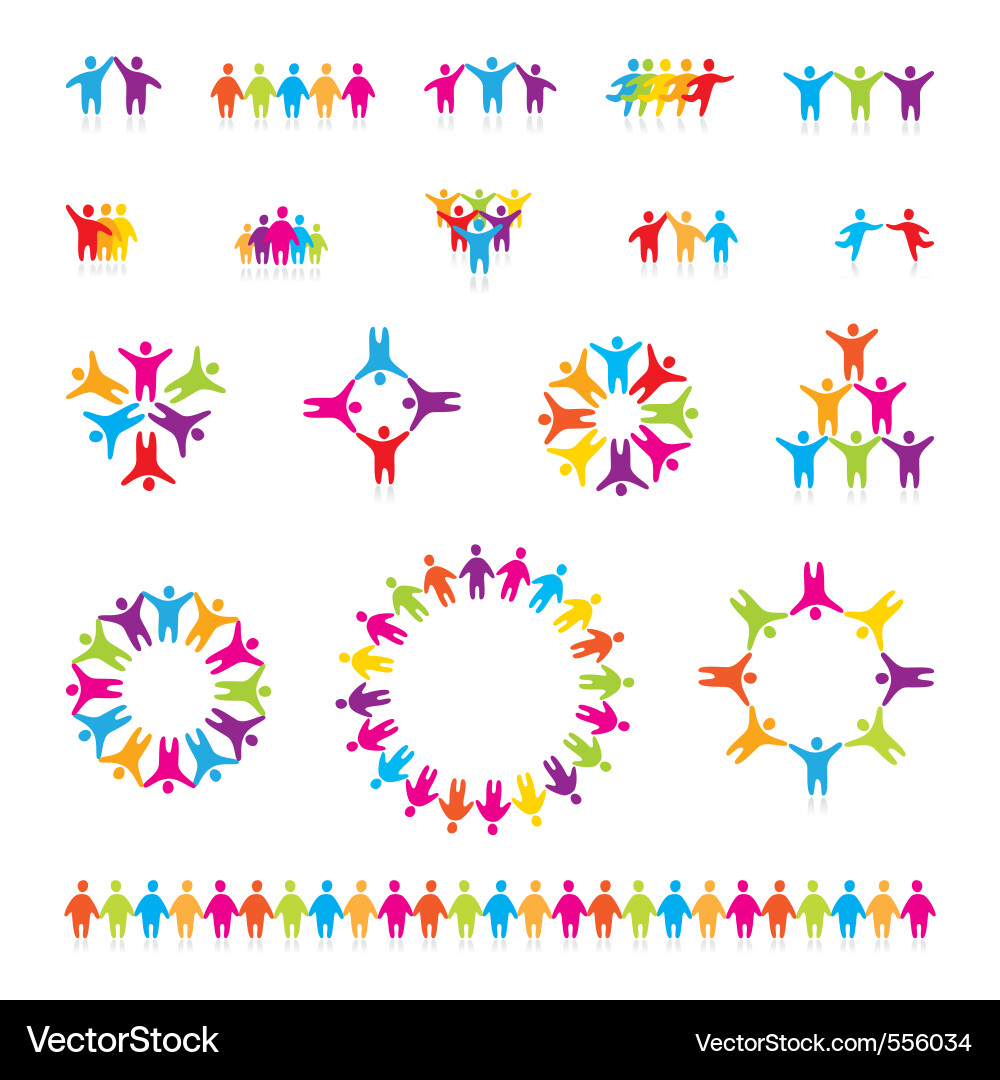 Teamwork Circle Vector Images (over 45,000)