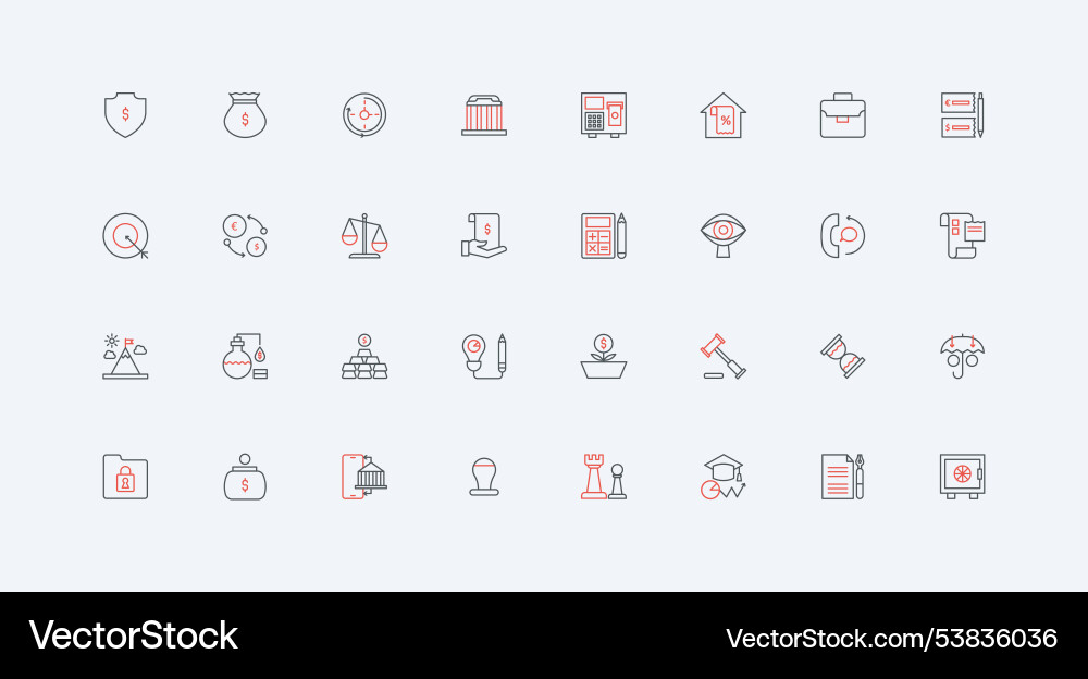 Financial services marketing mobile banking Vector Image