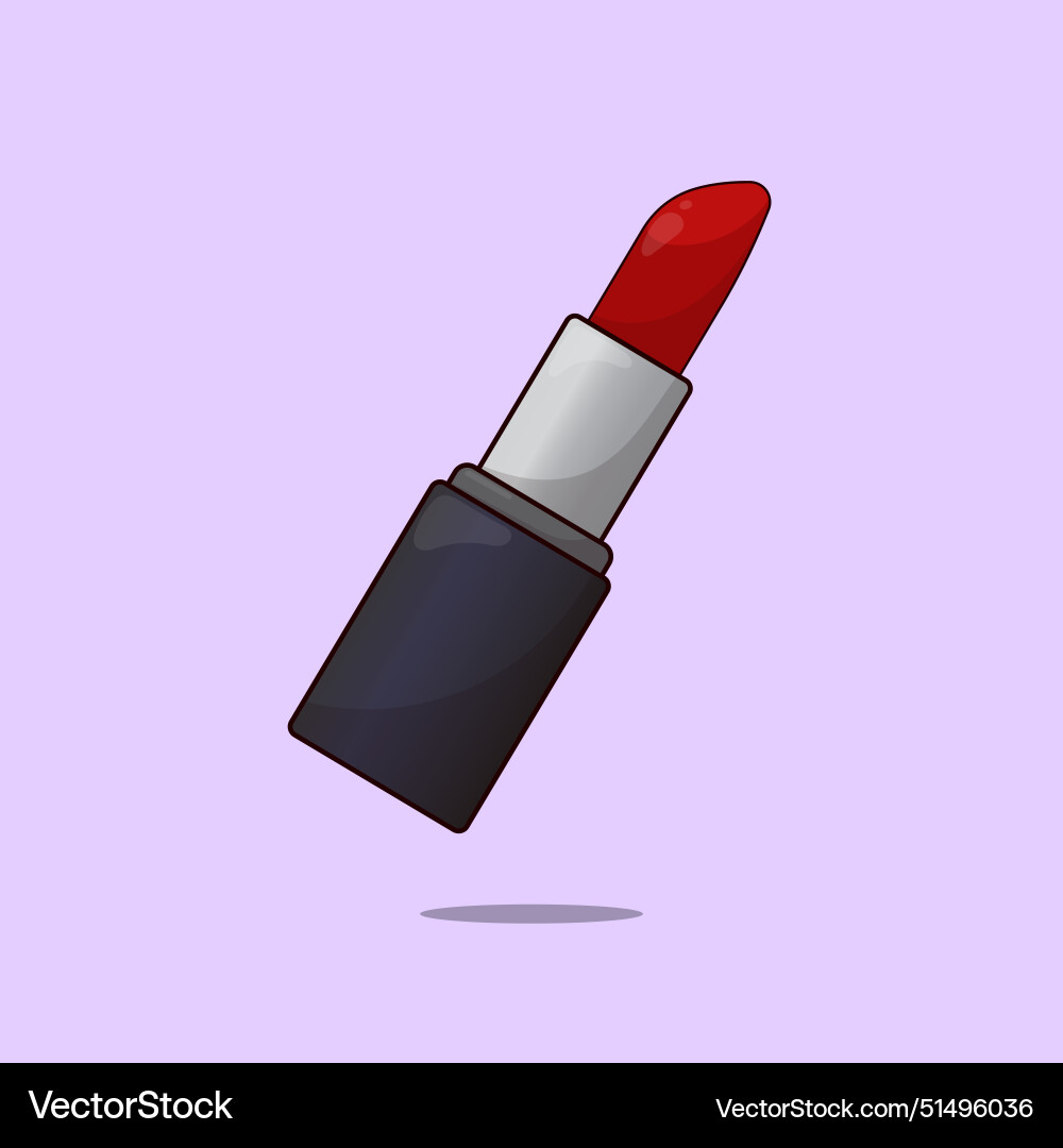 Lipstick icon makeup Royalty Free Vector Image