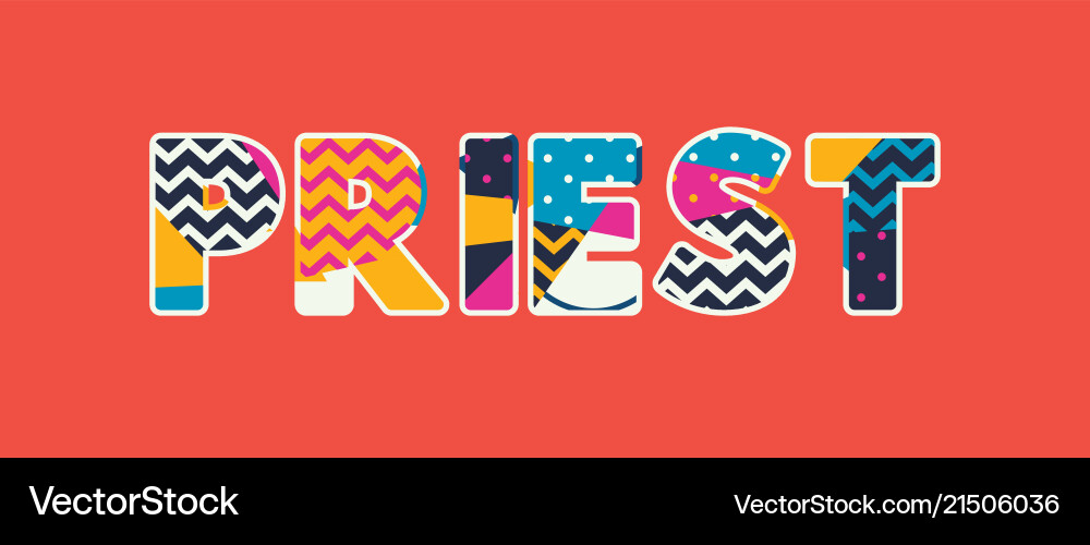 Prest concept word art Royalty Free Vector Image