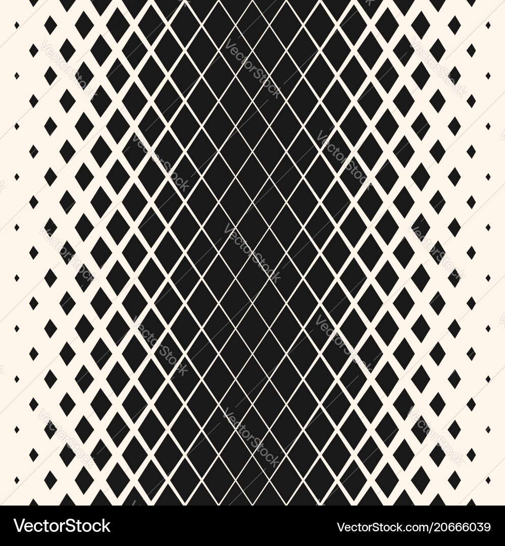Diamond Halftone Pattern Royalty Free Vector Image