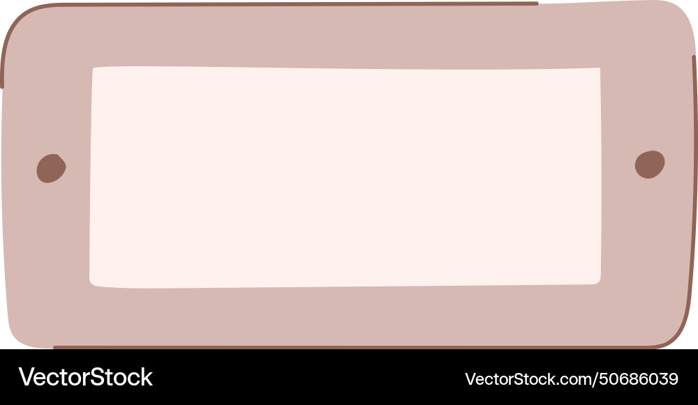 Plaque nameplate cartoon Royalty Free Vector Image