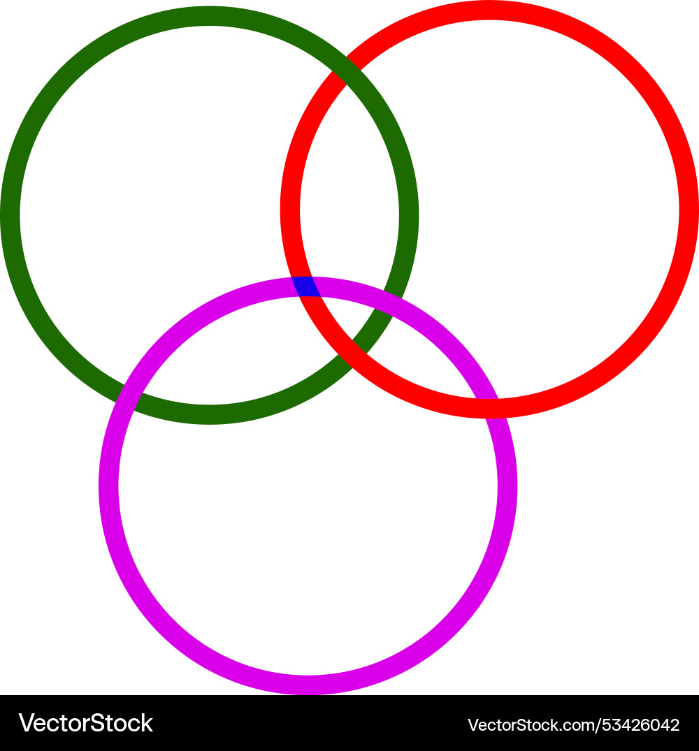 Color ring Royalty Free Vector Image - VectorStock