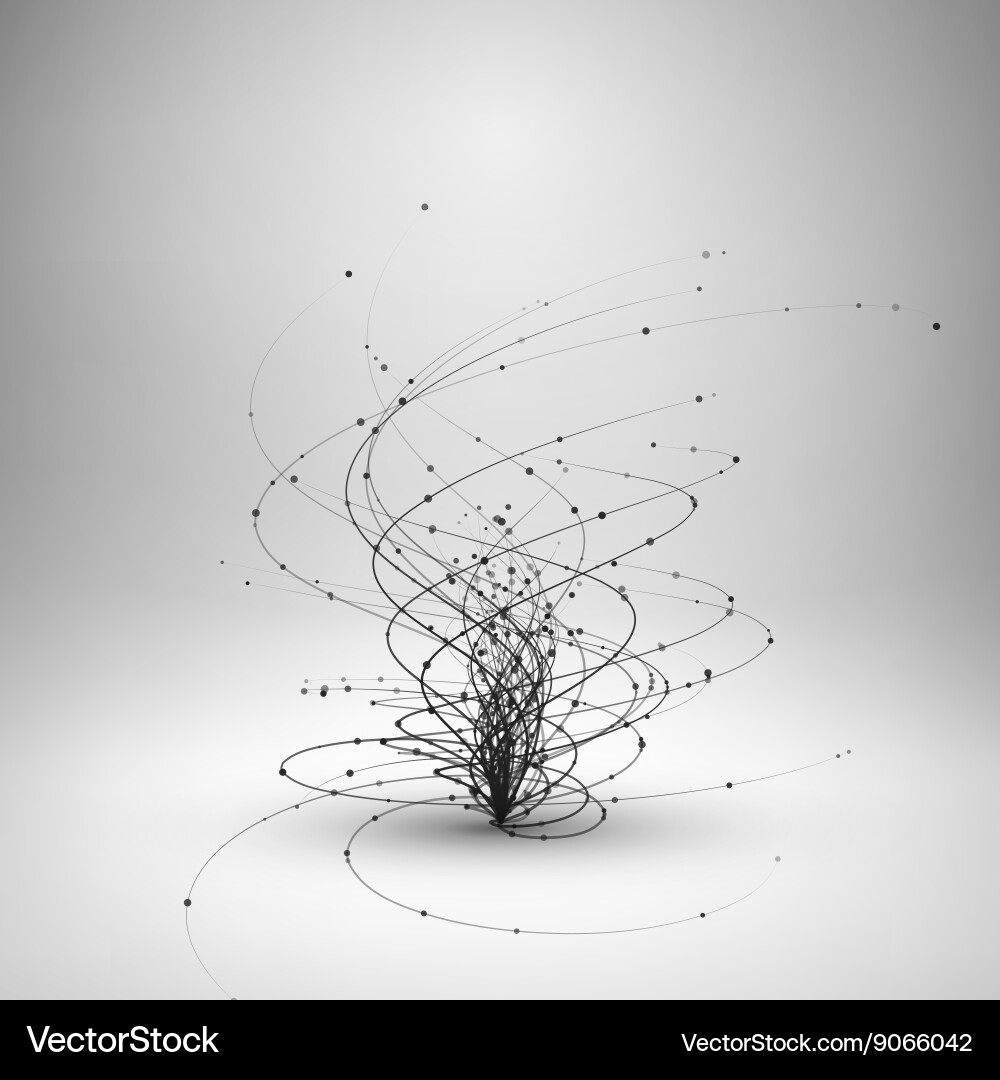 Dynamic Storm Vortex Royalty Free Vector Image