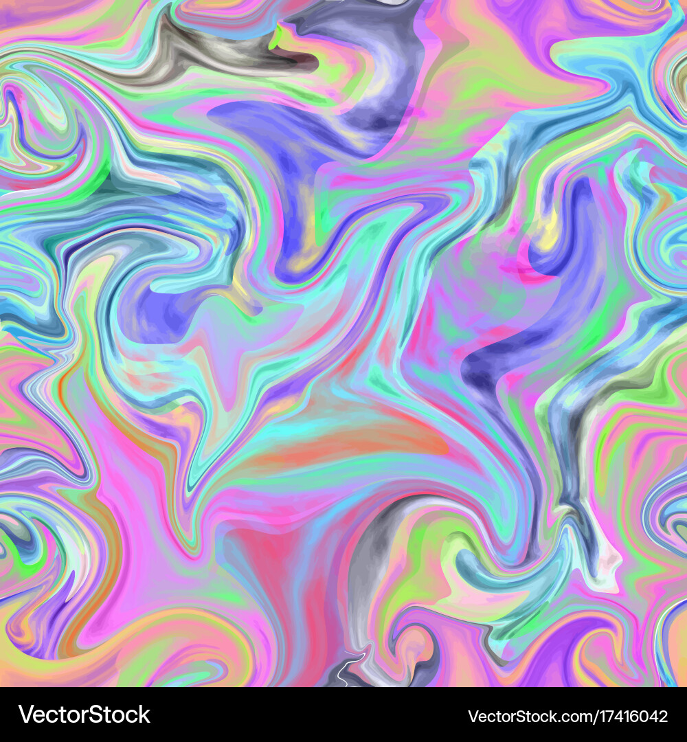 Marble seamless pattern in neon brightful colors Vector Image
