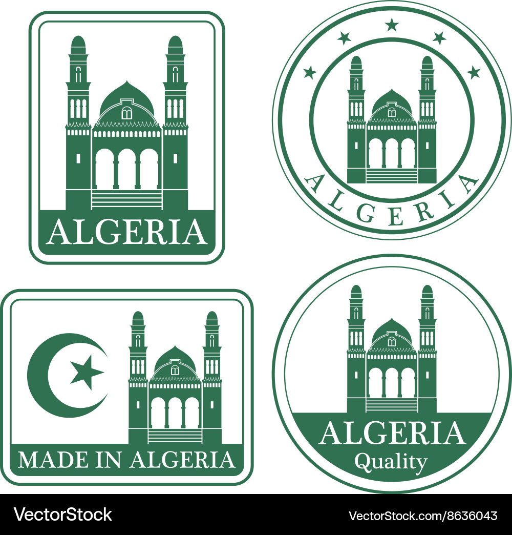 Algeria Royalty Free Vector Image - VectorStock