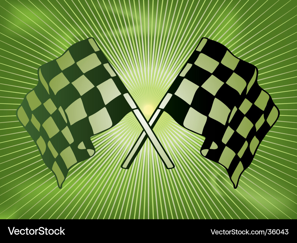 Checkerboard Racing Royalty Free Vector Image - VectorStock